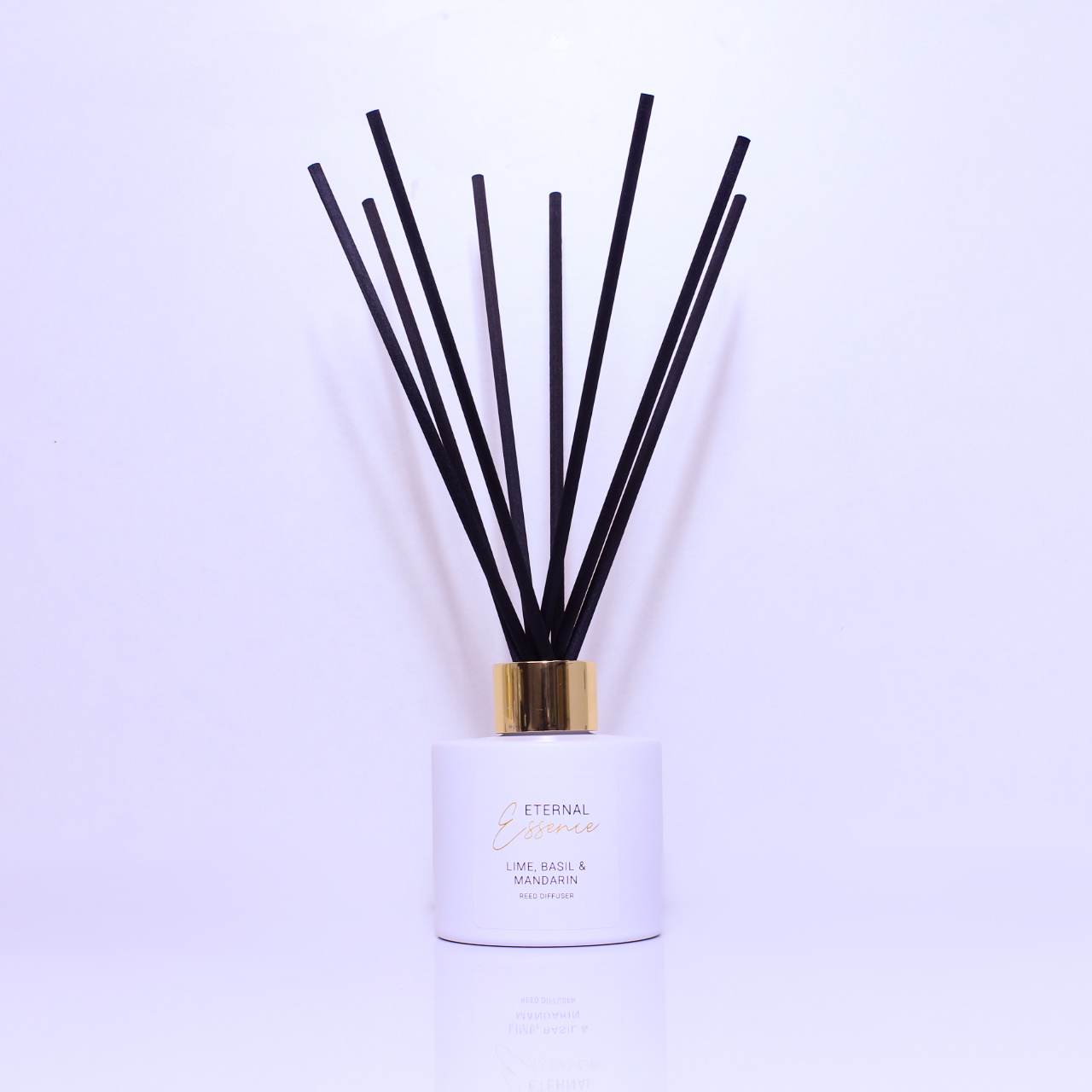 Reed Diffuser - Lime, Basil & Mandarin - Eternal Essence Home